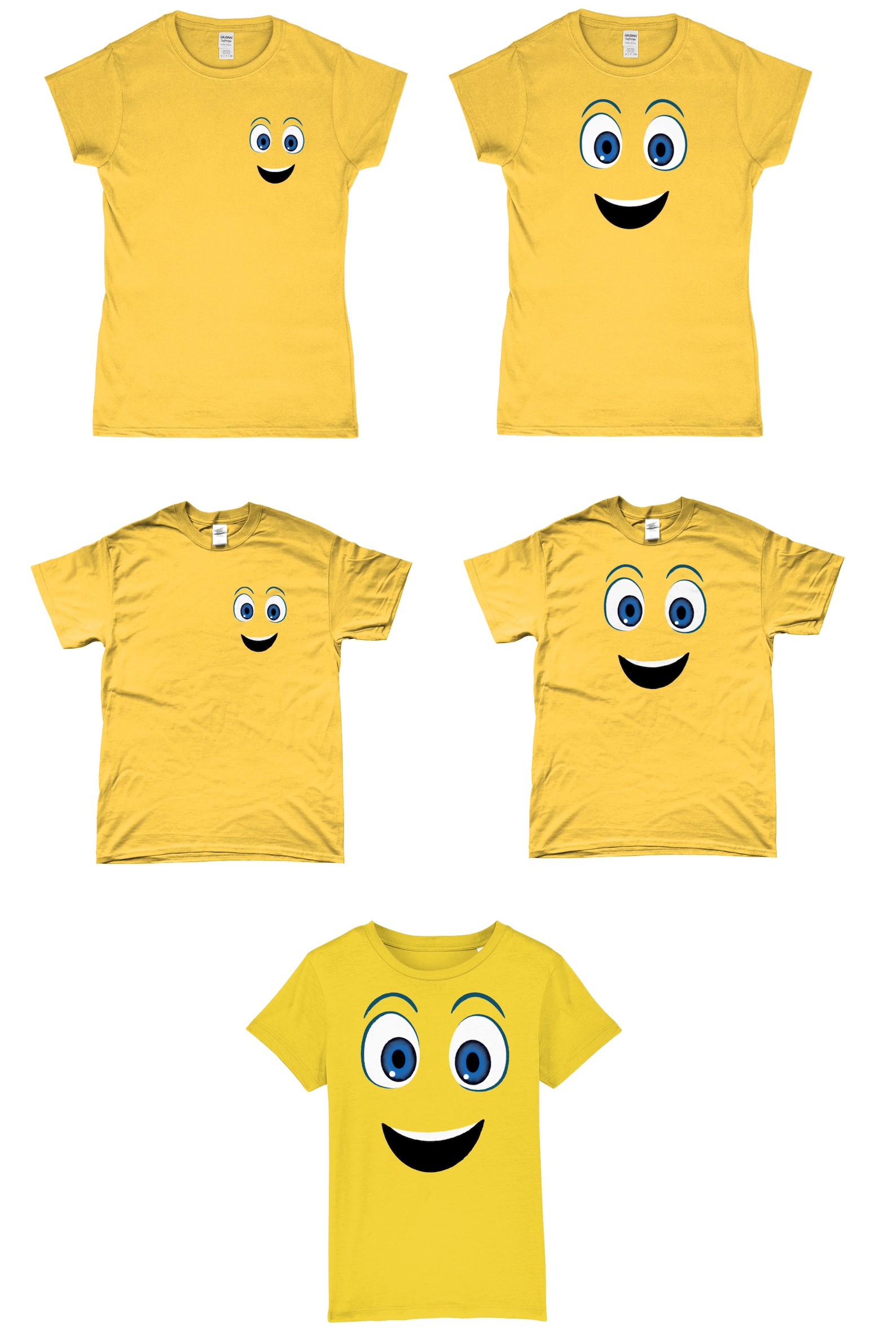 Disneybound Inside Out Joy Sadness Fear Anger Disgust T-shirt - Adults ...