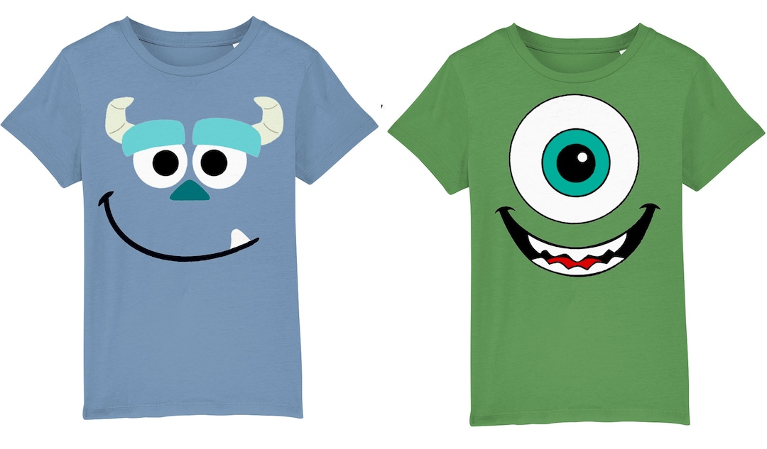 Disneybound Mike and Sully From Monsters Inc T-shirt - Adults and Kids ...