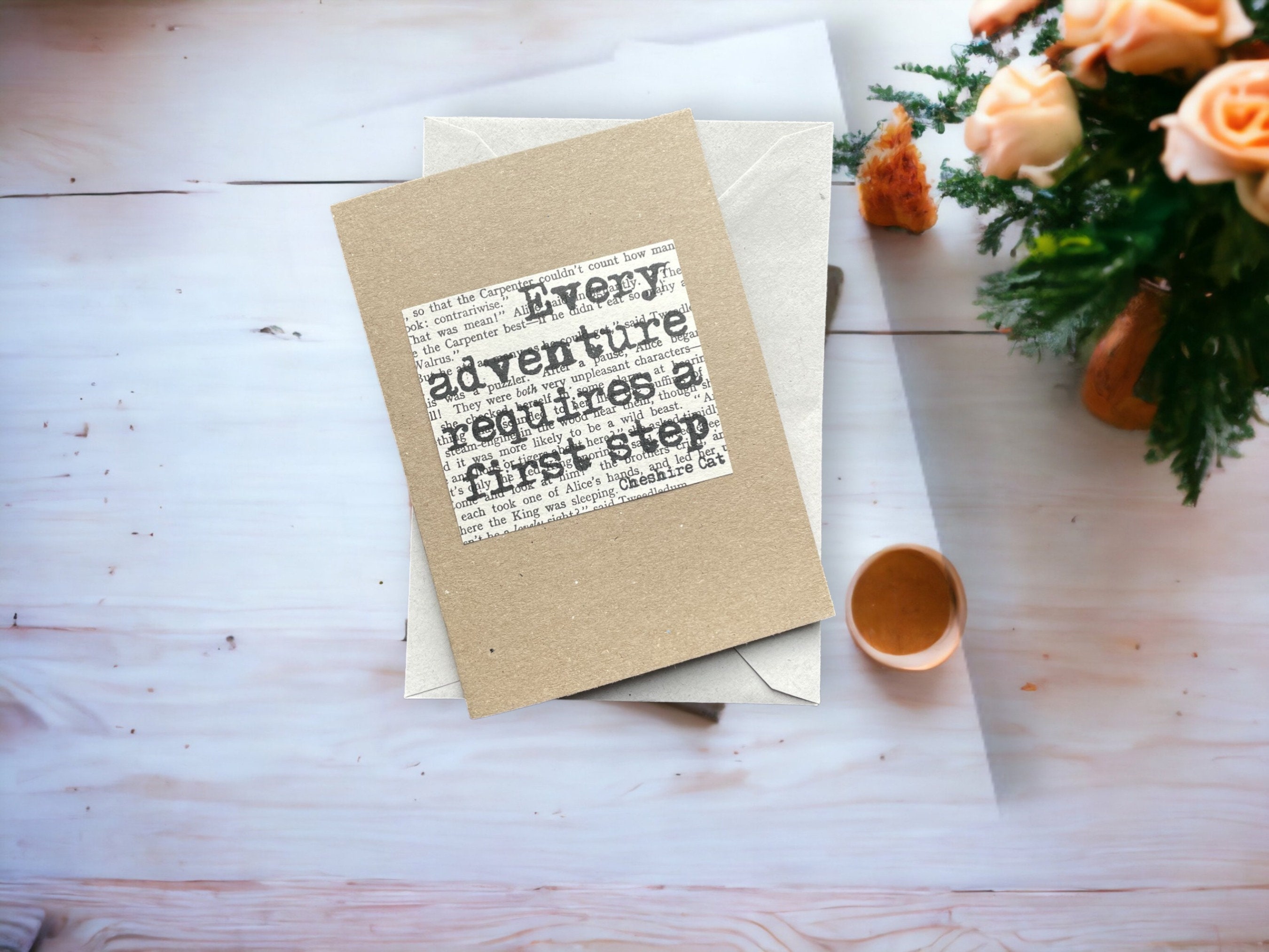 Alice in Wonderland Every Adventure Requires a First Step - Etsy