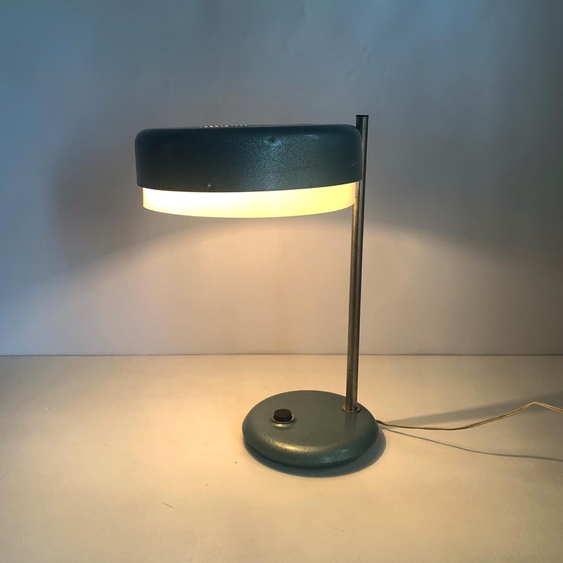 Large Desk Lamp, Metal Table Lamp, Flying Saucer Lamp, Reading Lamp ...