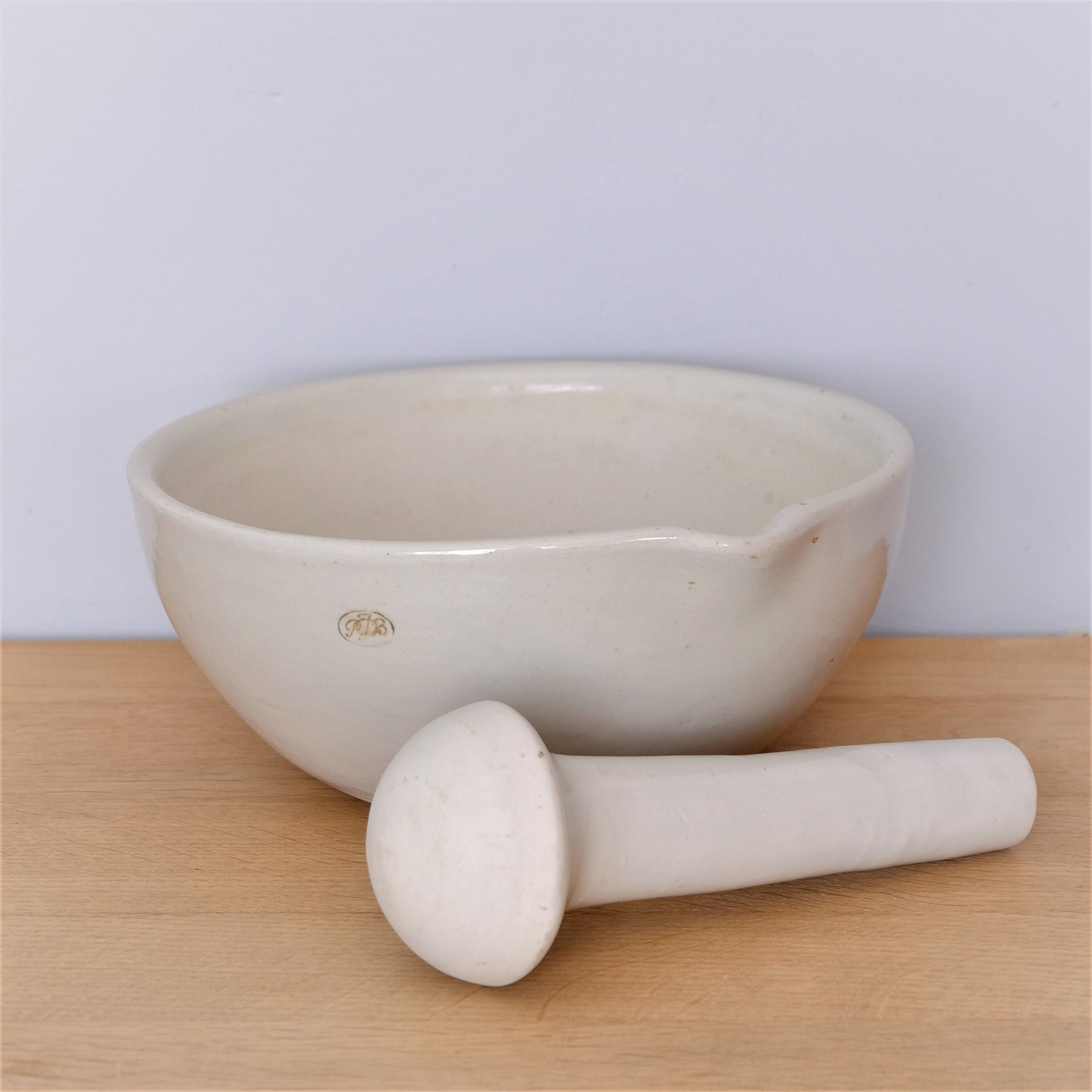 XXL Porcelain Pestle and Mortar Apothecary Pharmaceutical | Etsy