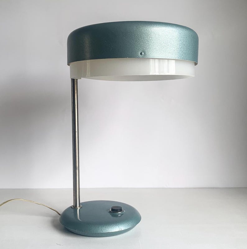 Large Desk Lamp, Metal Table Lamp, Flying Saucer Lamp, Reading Lamp ...