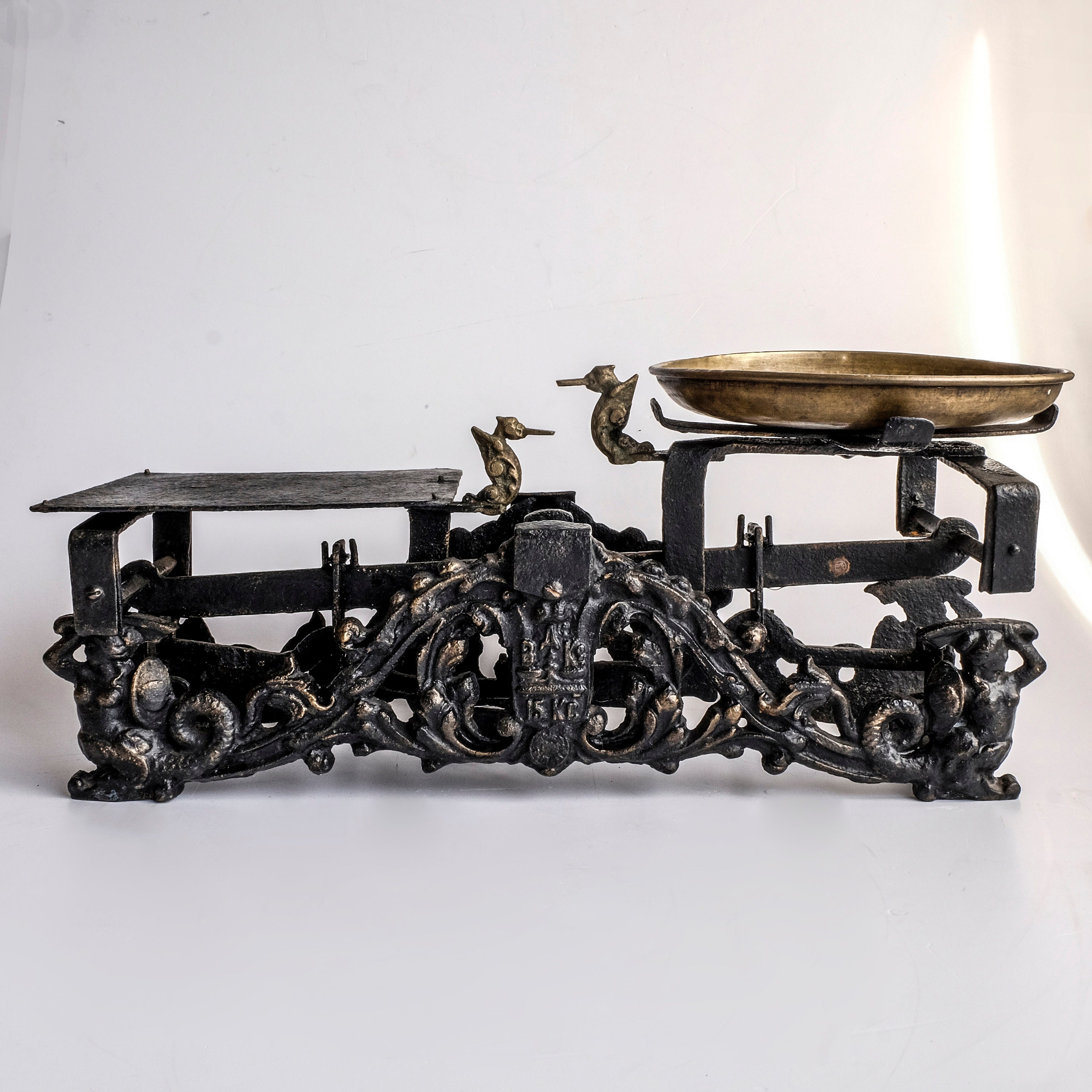 Antique Cast Iron Balance Scales Weighing Scales Vintage | Etsy