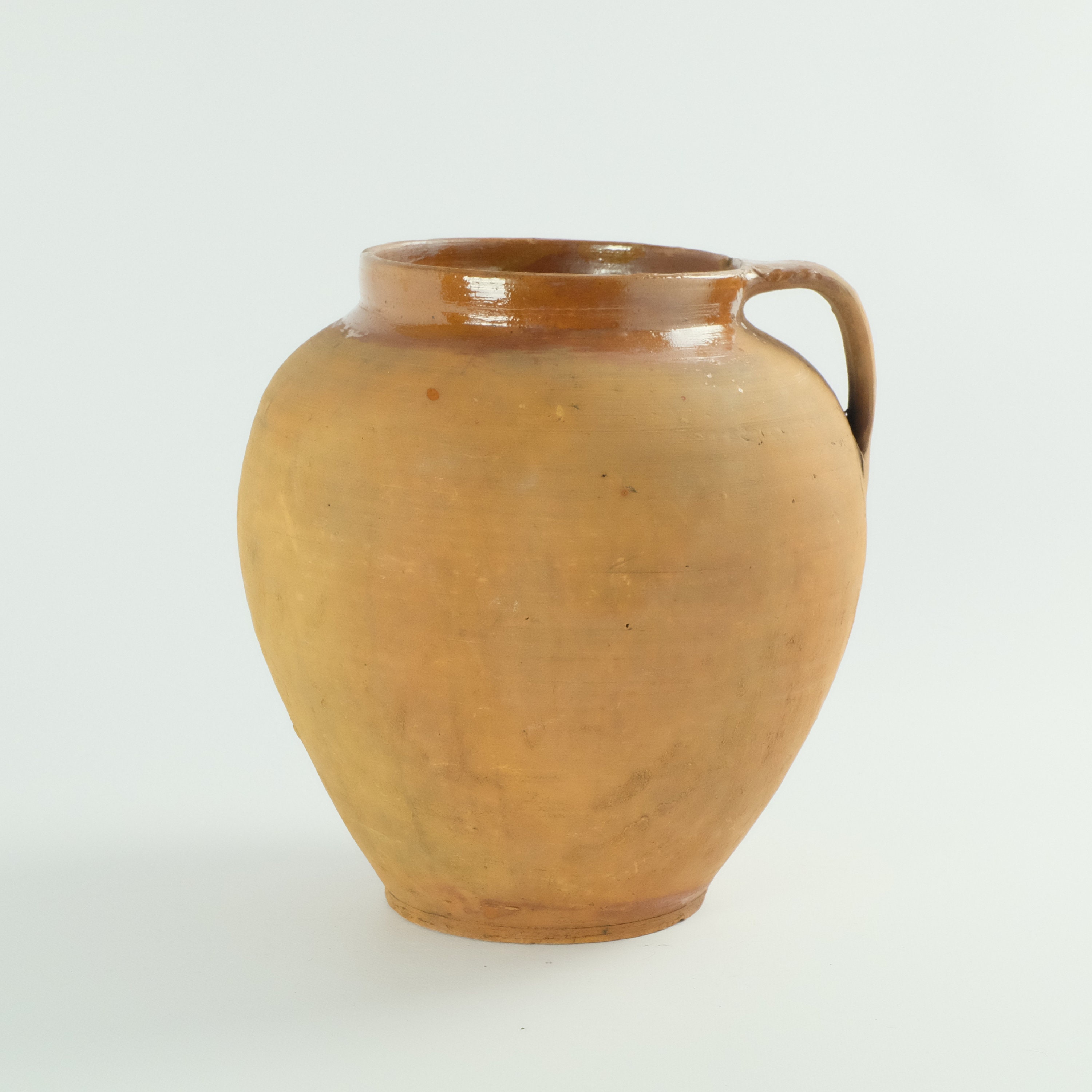 Extra Large Clay Pot Antique Pottery Planter Primitive - Etsy