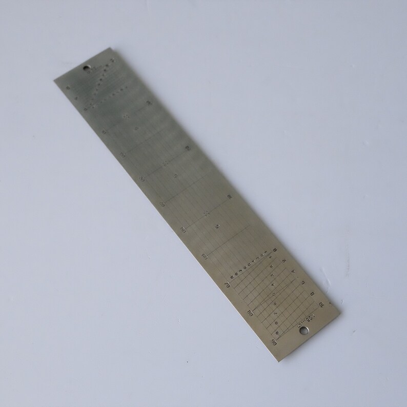 Vintage Brass Scale Ruler Surveying Tools Engineering - Etsy