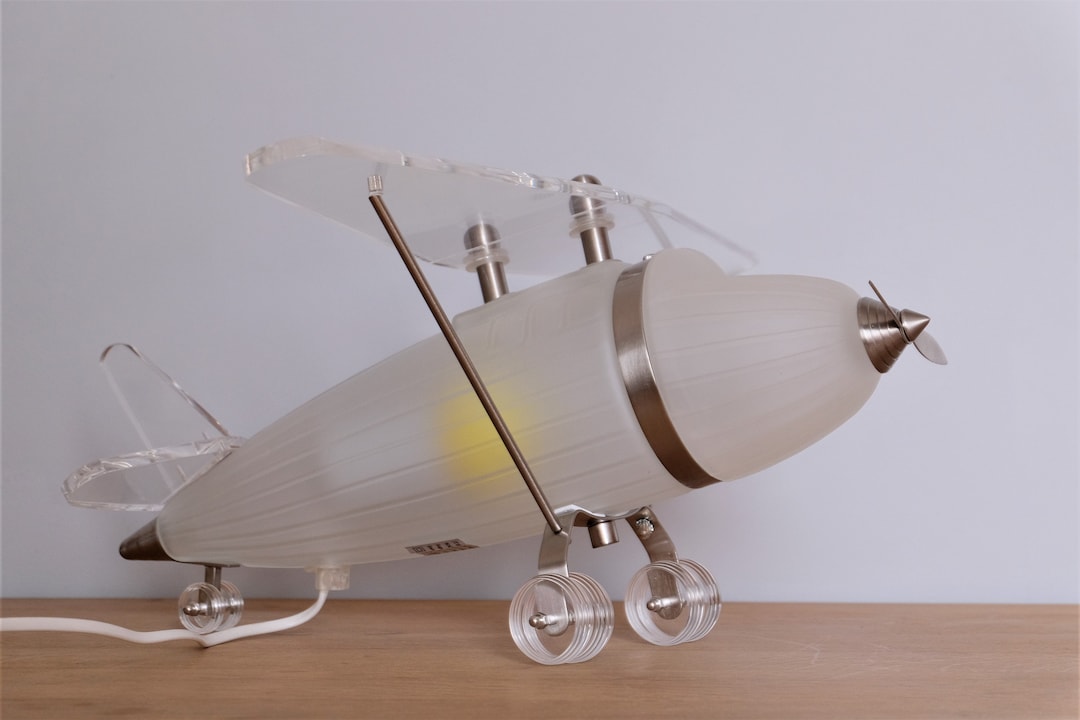 Aircraft Light, Airplane Desk Lamp, Kids Room Nightlight, Plane Light ...