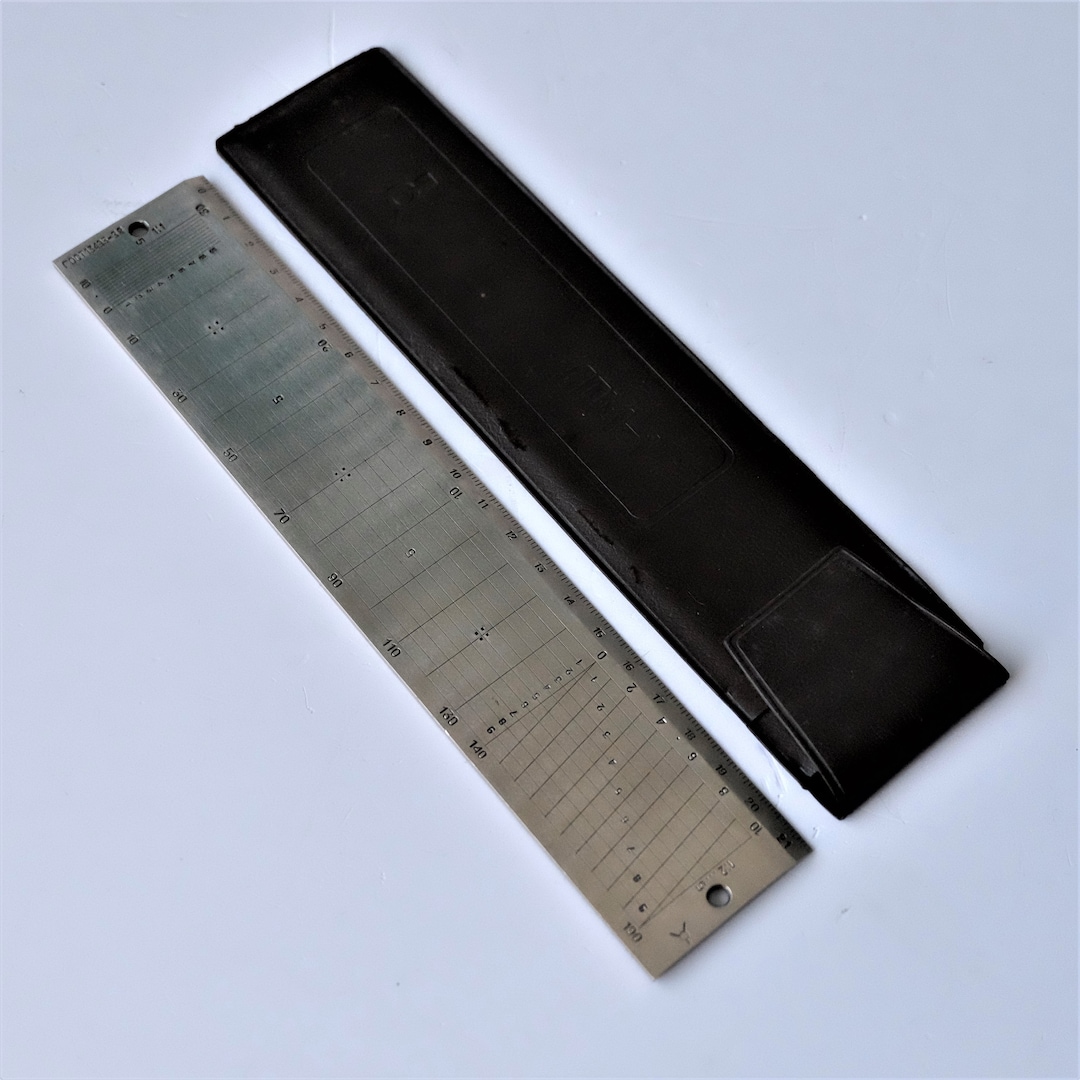 Vintage Brass Scale Ruler Surveying Tools Engineering - Etsy Denmark