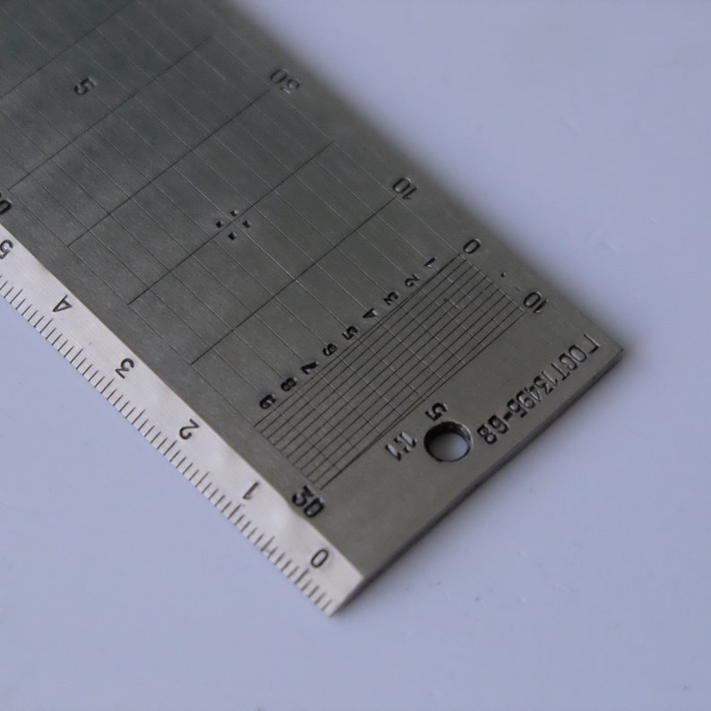 Vintage Brass Scale Ruler Surveying Tools Engineering - Etsy