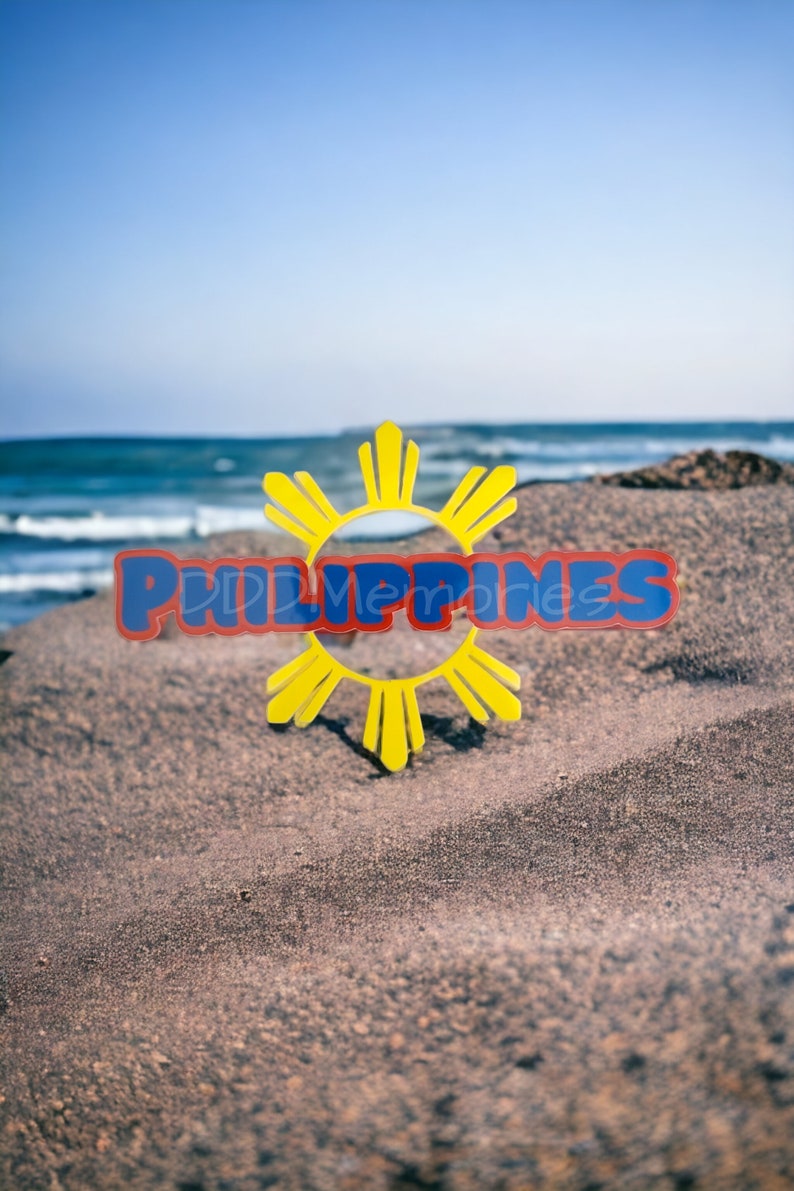 Philippines Pride Decal: 5"x3" Bumper/window Sticker - Etsy