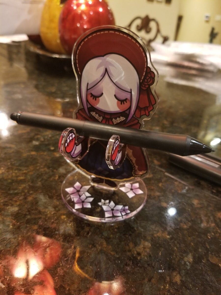 Plain Dolly Pen Holder Standee - Etsy