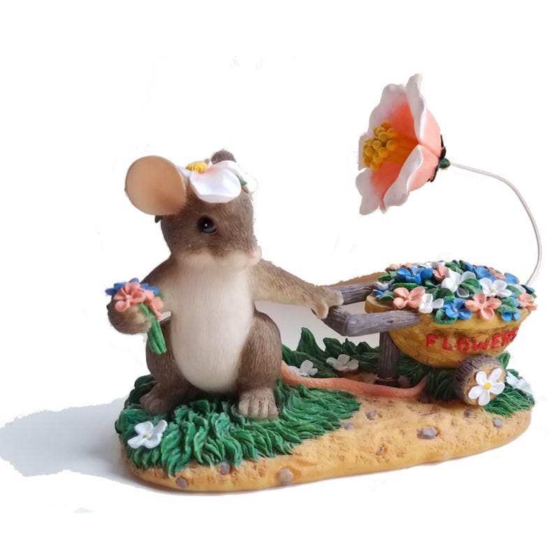 Mouse Figurine - Etsy