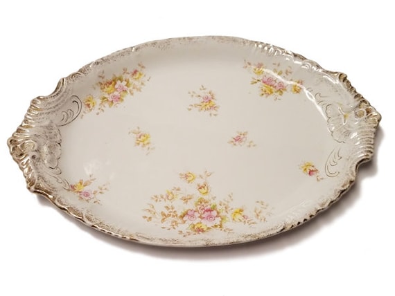 Warwick China Oval Serving Platter Rare Warwick Serving | Etsy