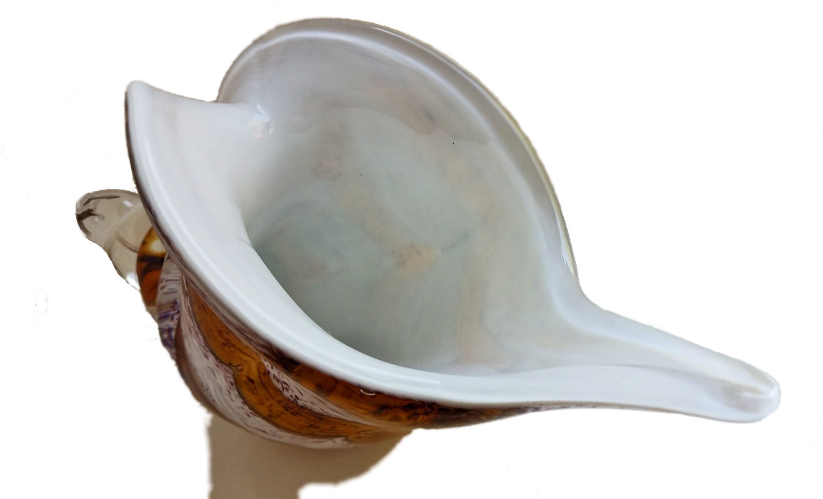 Dynasty Gallery Vinci Glass Conch Shell Hand Fused Glass Shell, Shell ...