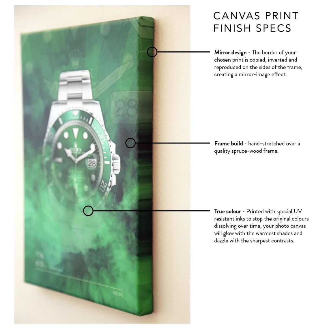 Omega Seamaster Ploprof 1200m Print. Bold Graphic Art on Canvas or ...