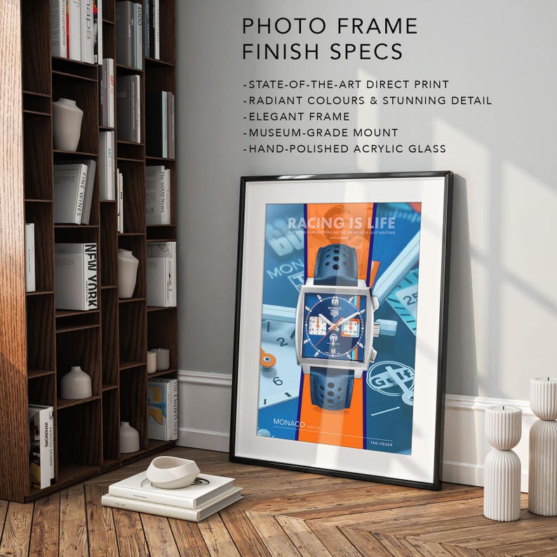 Omega Seamaster Ploprof 1200m Print. Bold Graphic Art on Canvas or ...