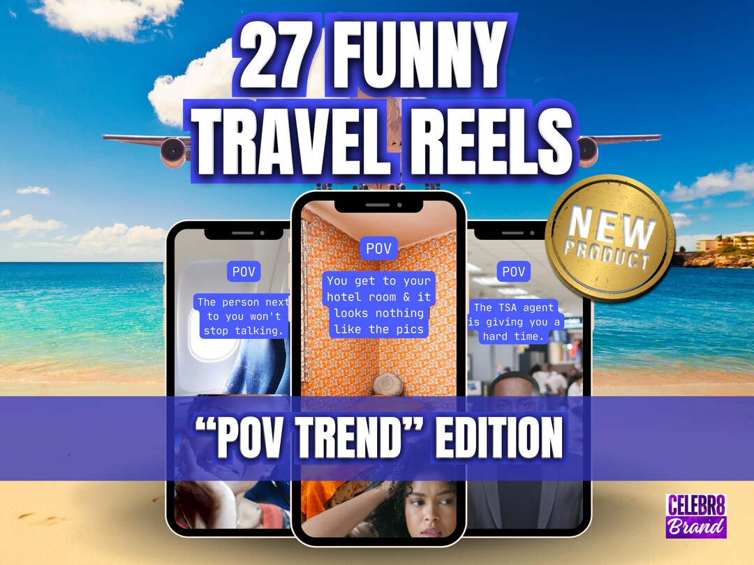 Funny Travel Reels, Humor Travel Reels, Meme Travel Reels, Tiktok ...