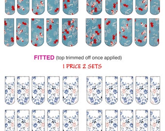 Full nail decal | Etsy