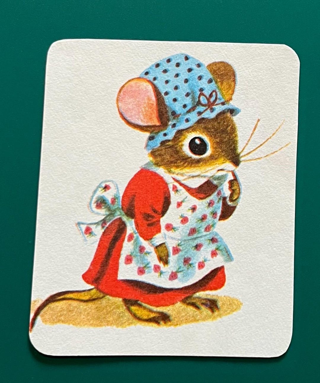 Richard Scarry Storybook Country Mouse Sticker - Etsy