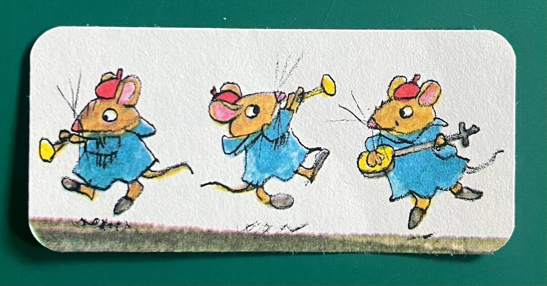 Richard Scarry Storybook Mice Sticker - Etsy