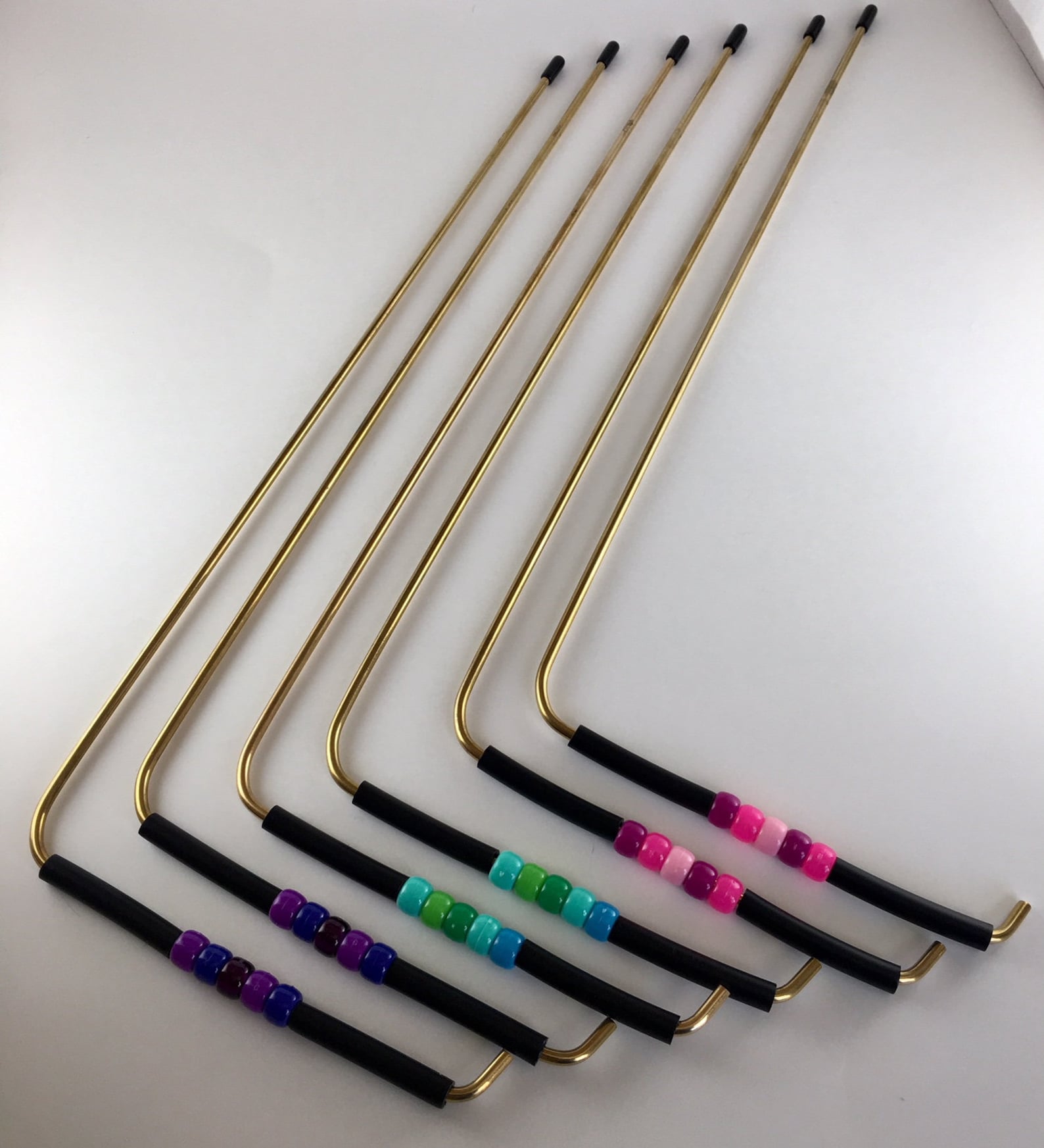 Dowsing/Divining rods brass1 pair CHOOSE COLORS | Etsy