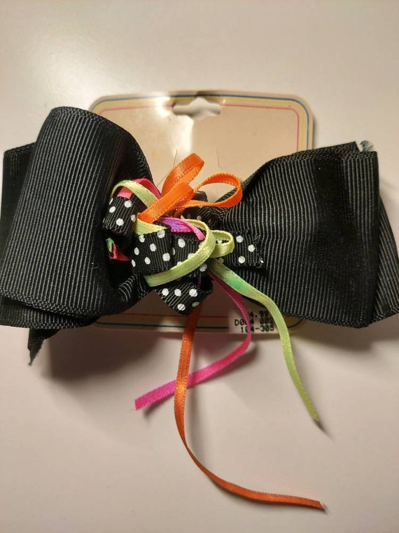 80s Hair Bow - Etsy