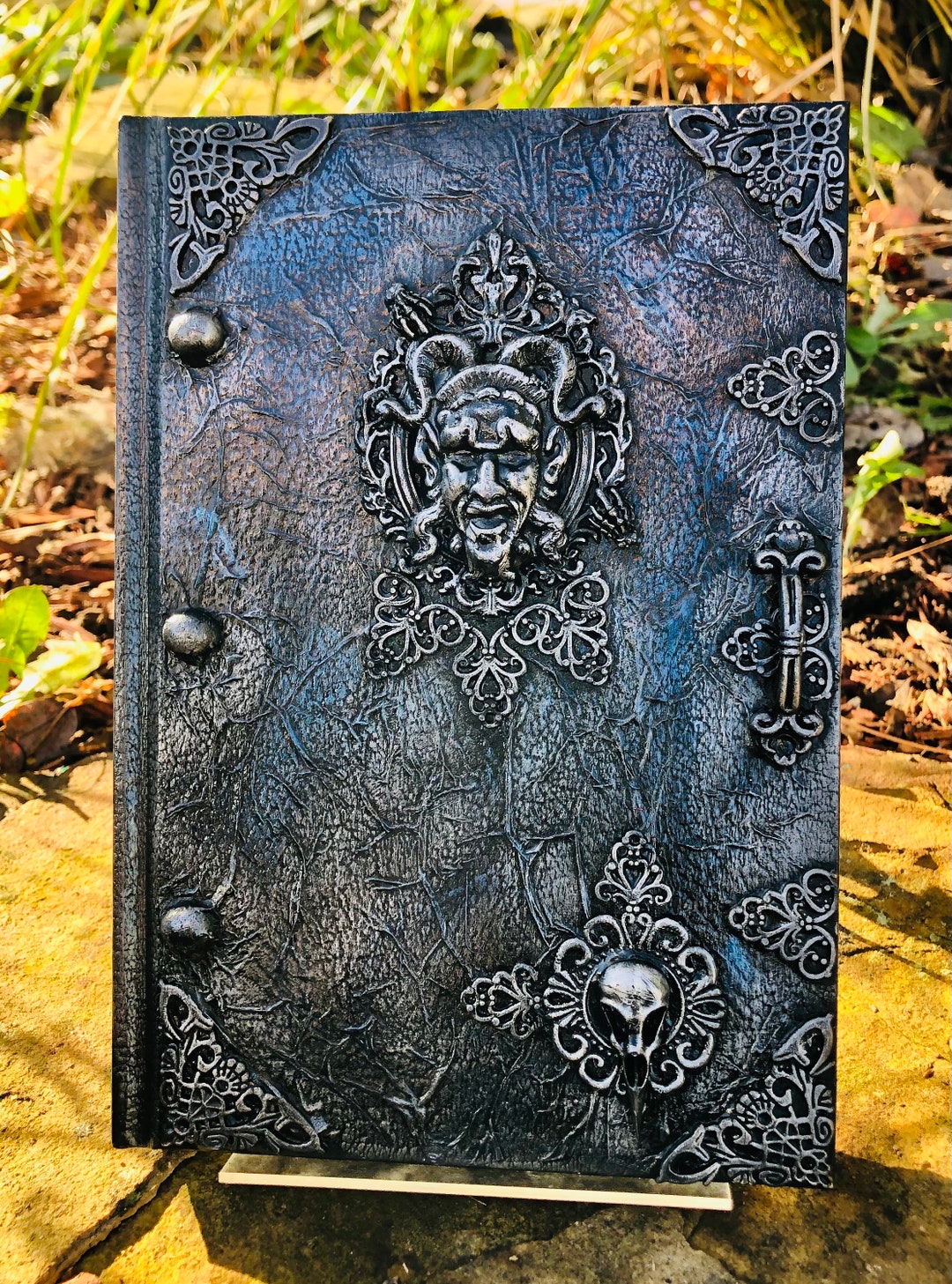 Blasphemous Demon Journal Sketchbook Unique Ooak Gift - Etsy