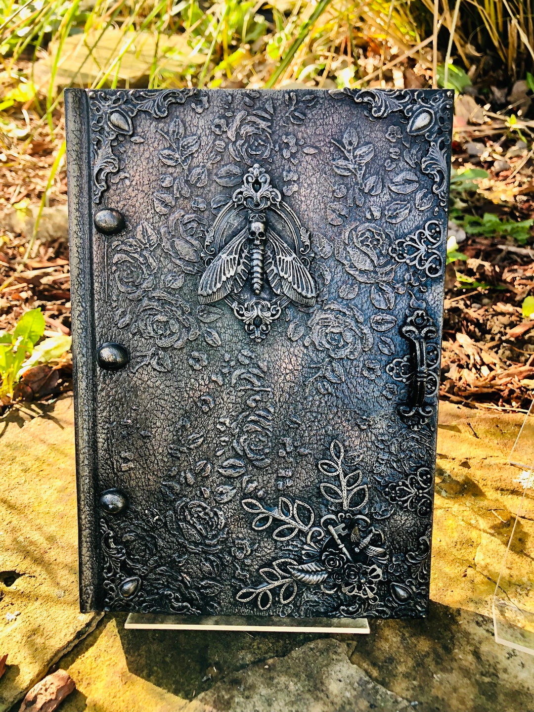 Death Moth Roses Journal, Sketchbook, Grimoire, Spellbook - Etsy