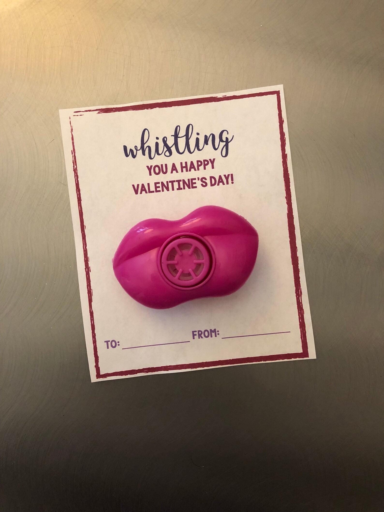 Whistling You a Happy Valentine's Day! Cards - Etsy