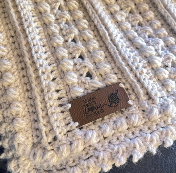 1 X 2.25 Handmade Tags Crochet Tags for Handmade Items Faux - Etsy
