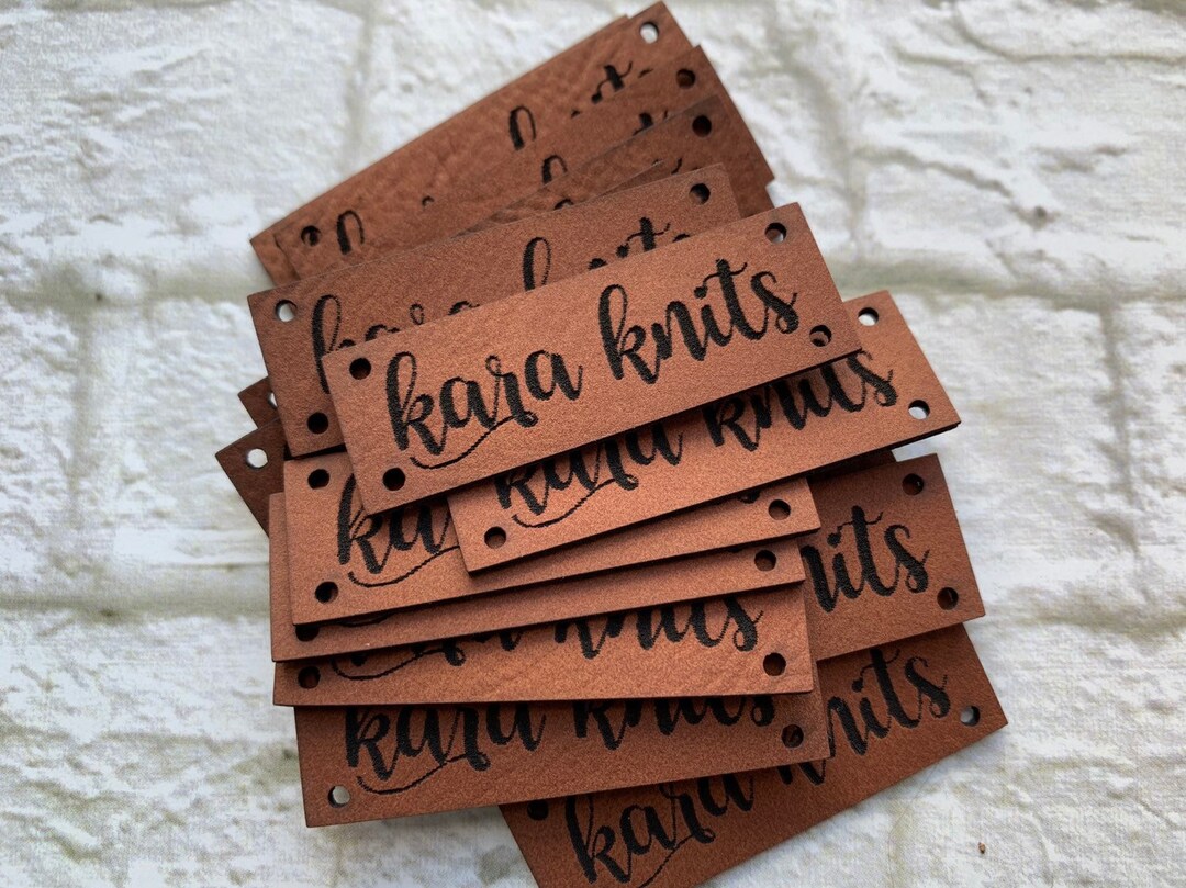 20 Small Custom Tags for Sewing, Knitters, Crochet | Knitting Gifts ...