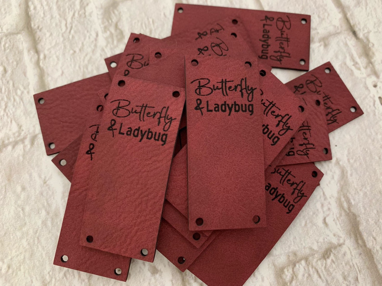 Handmade Sewing Tag, Sewing Tags, Handmade Branded Tags, Custom ...