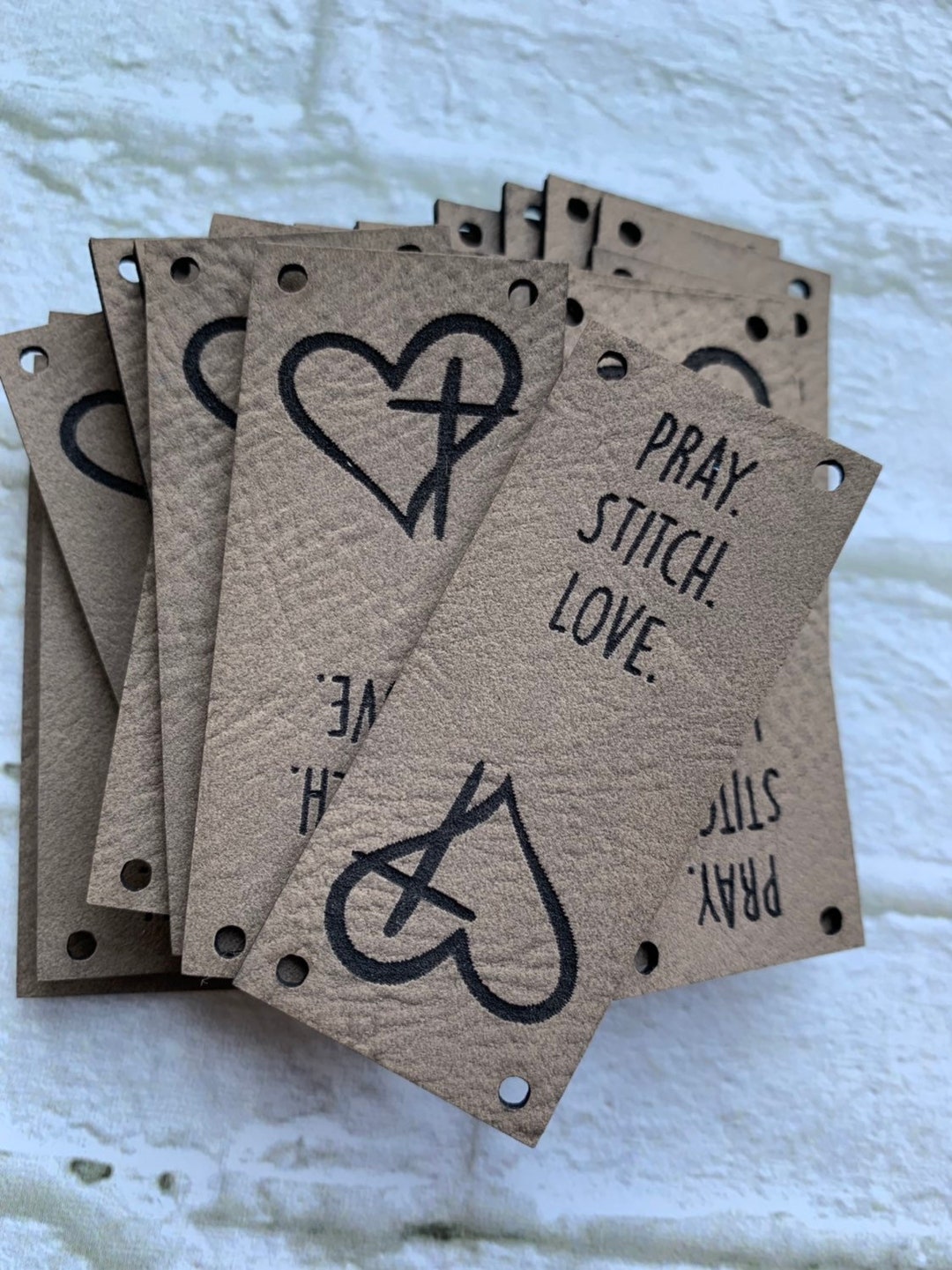 Handmade Sewing Tag, Sewing Tags, Handmade Branded Tags, Custom ...