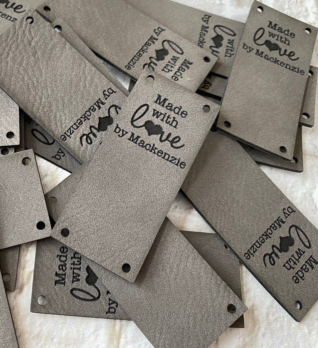 Custom Tags For Handmade Items Faux Leather Hat Tags Tags For Knit