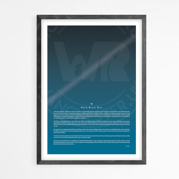 Pale Blue Dot Print