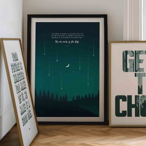 Carl Sagan Quote Poster - We Are Made of Star Stuff, Inspirational ...