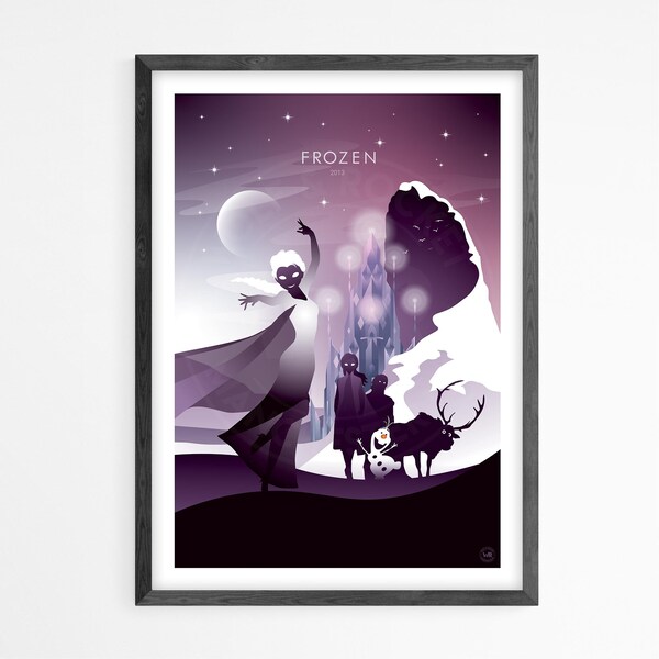 Frozen Poster - Etsy