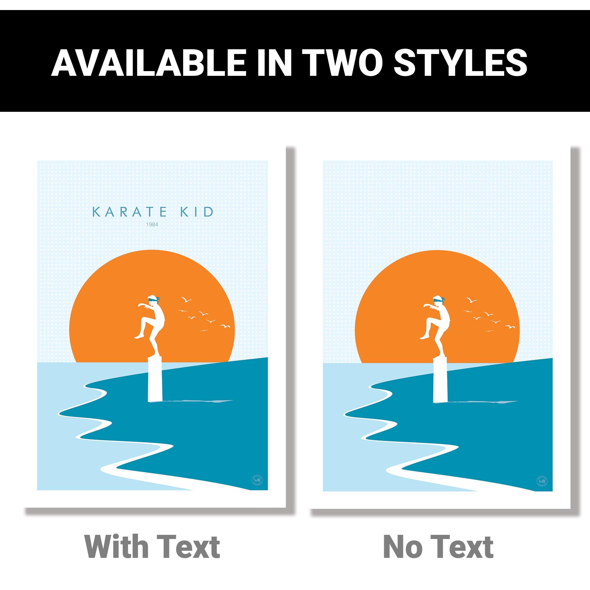 Karate Kid Poster Print Minimalist Poster Wall Art giclee | Etsy