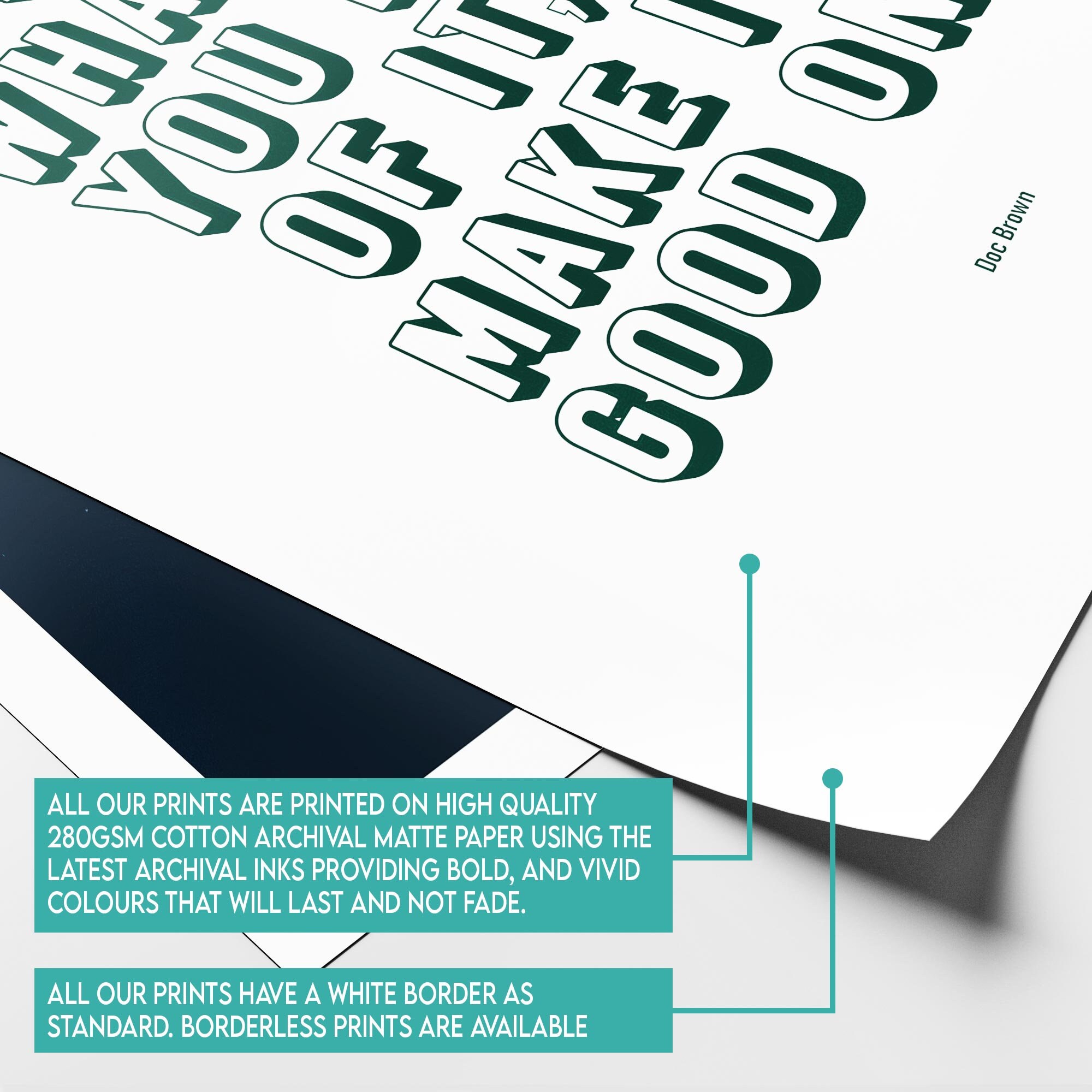 Back to the Future Quote Poster Doc Brown Movie Quote - Etsy UK