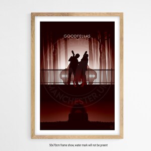 Goodfellas Minimalist Movie Poster Print | Geek Decor | Home Decor ...