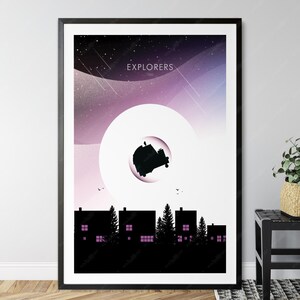Explorers Movie Poster, Poster Print, Alternative Poster, Movie Print ...