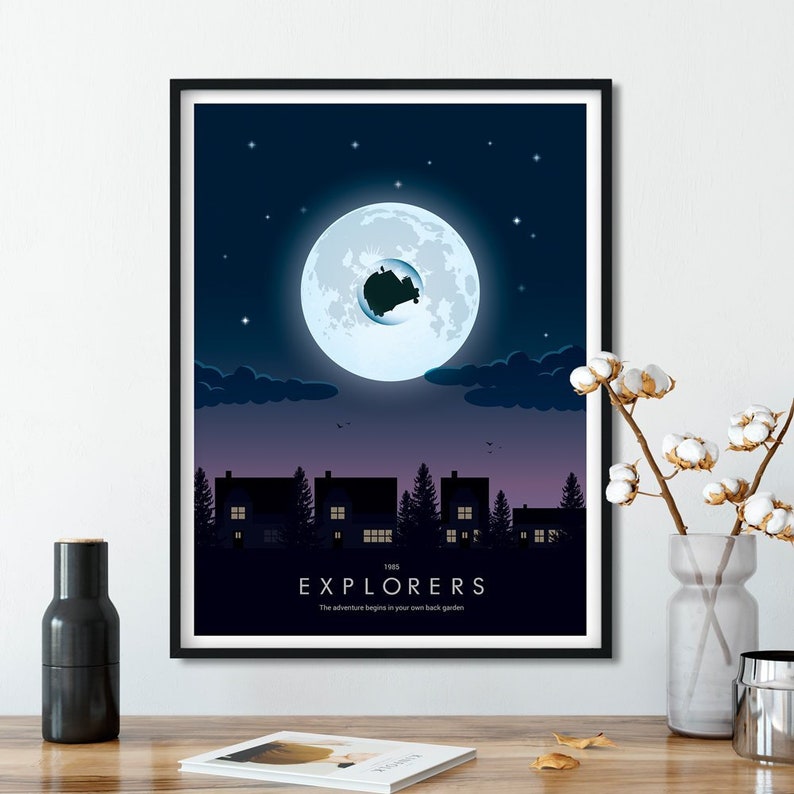Explorers Movie Poster Poster Print Alternative Poster - Etsy