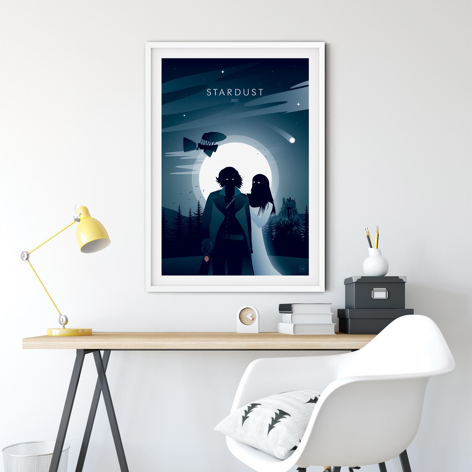 Stardust Film Poster Minimalist Poster Geek Decor Home | Etsy
