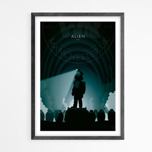 Alien Film Poster | Minimalist Poster | | Home Decor | Wall Art | Movie ...
