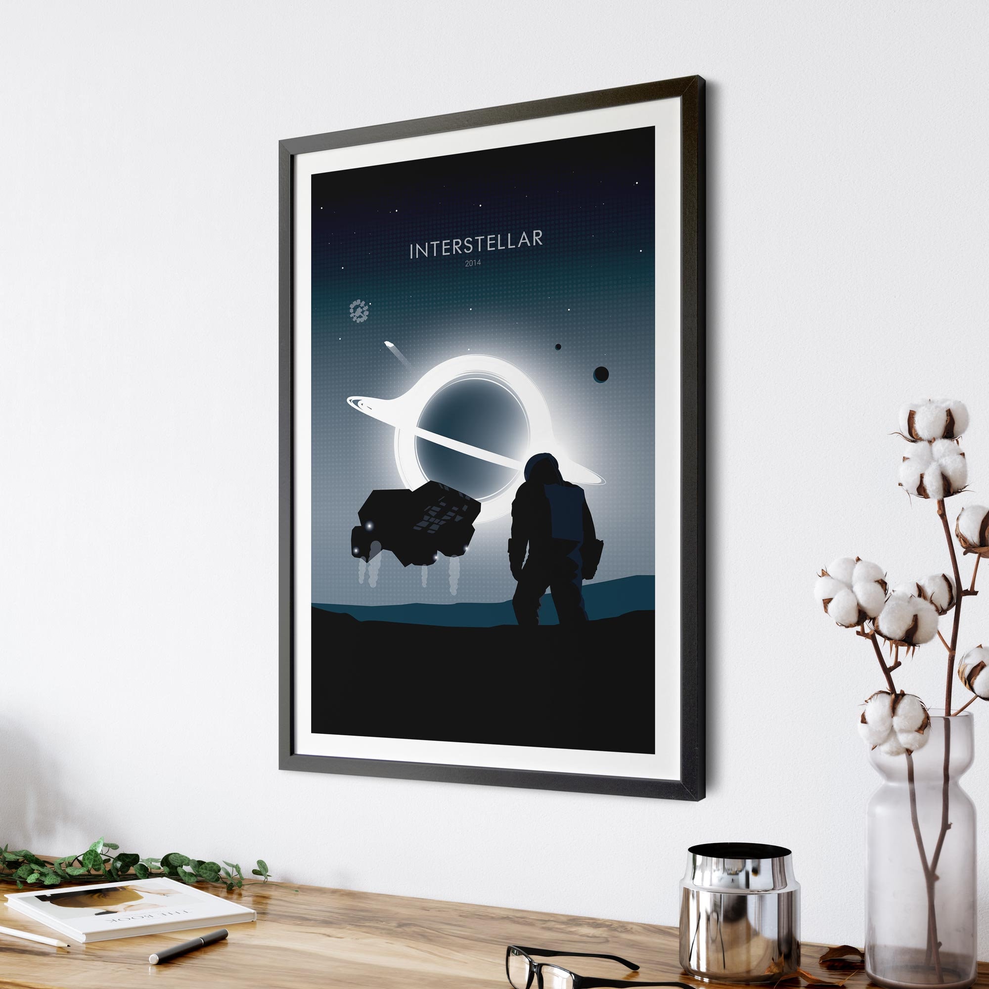 Interstellar Film Poster Minimalist Poster Geek Decor - Etsy UK