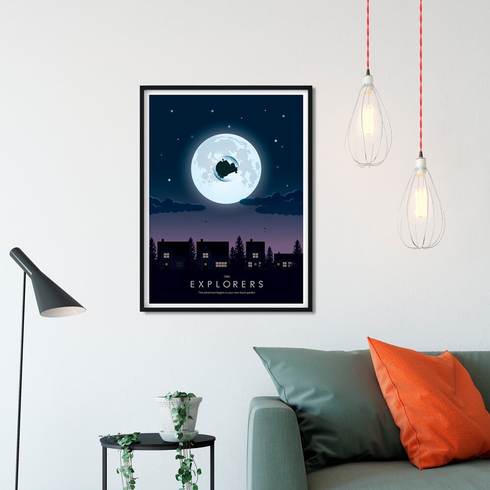 Explorers Movie Poster Poster Print Alternative Poster | Etsy