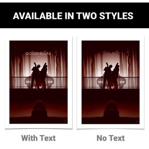 Goodfellas Minimalist Movie Poster Print | Geek Decor | Home Decor ...