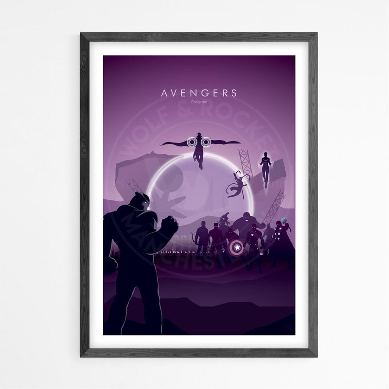 Avengers Endgame Poster - Etsy