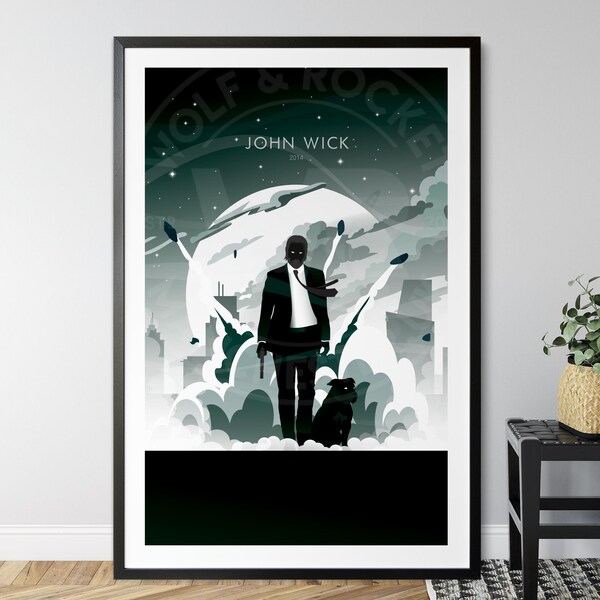 John Wick Poster - Etsy