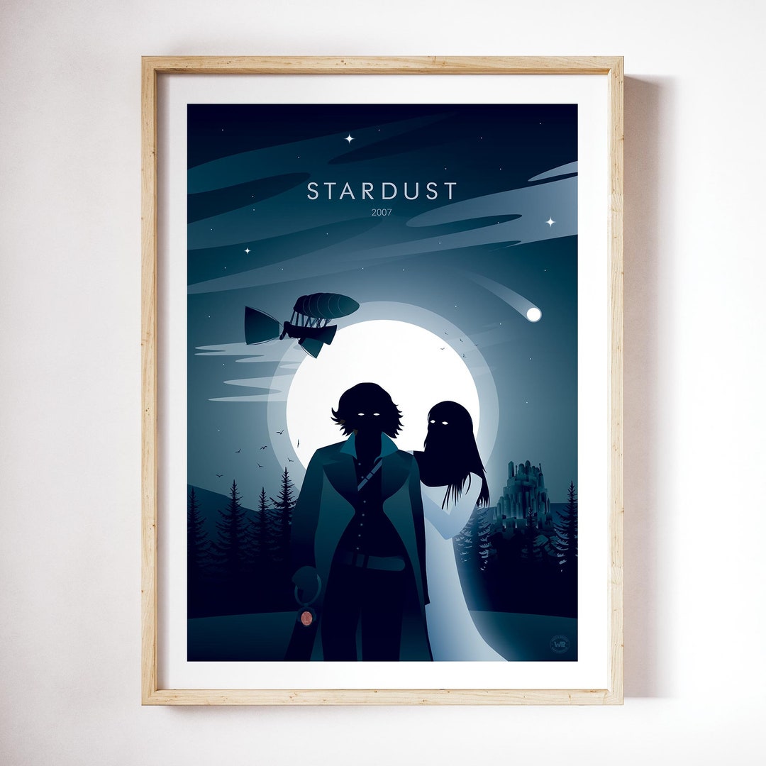 Stardust Film Poster | Minimalist Poster | Geek Decor | Home Decor ...