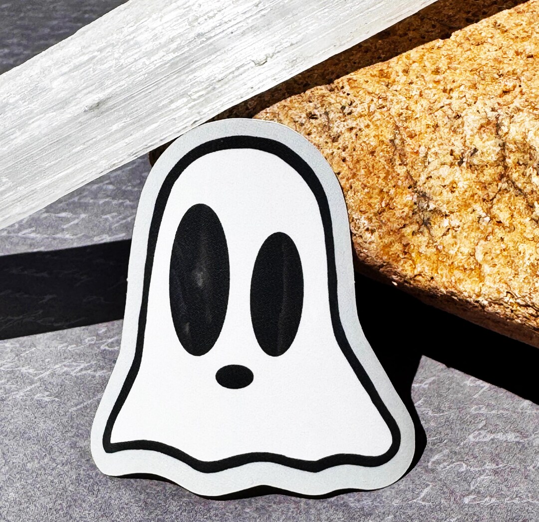 Derpy Ghost Sticker - Etsy